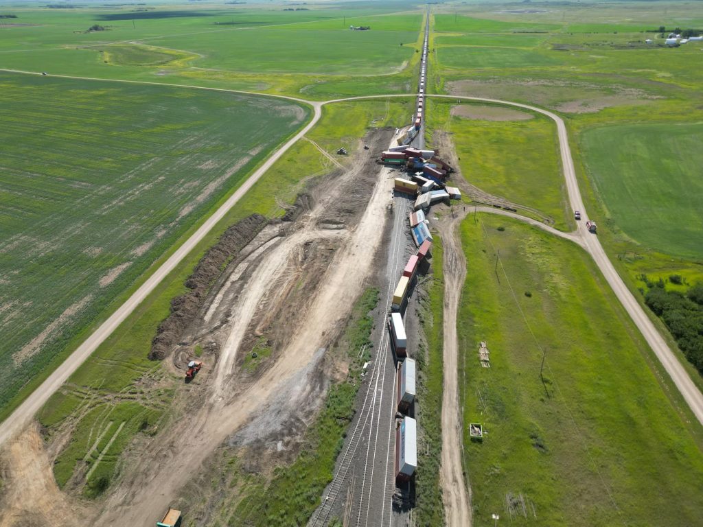 Train derailment near Perdue | Country 600 CJWW