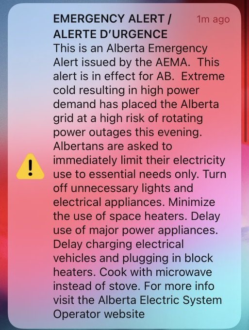 Extreme cold leads to Saskatchewan sending Alberta power | 98COOL